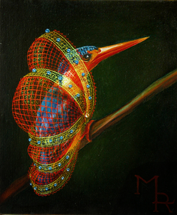 [Peinture] Marc Le Rest – Des animaux tout en dentelle | La colonie du Web